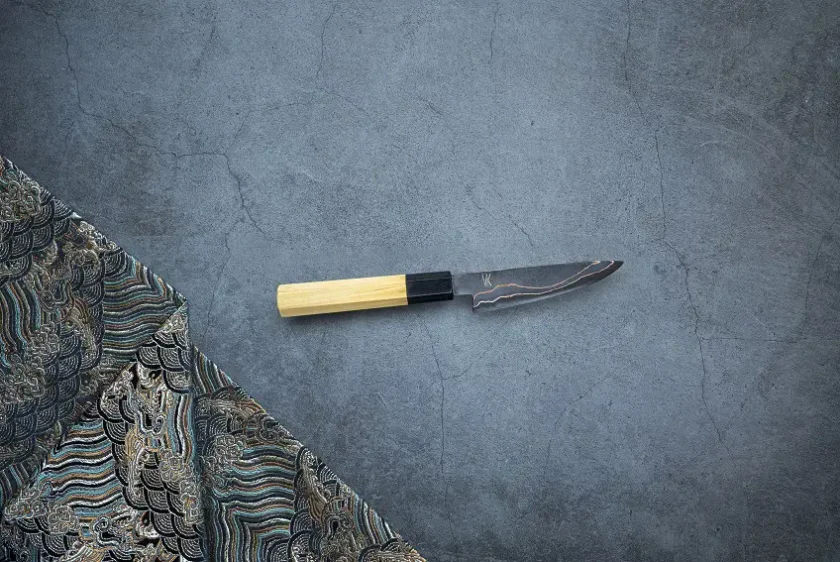 Damascus Cu Mai Paring Knife | Couteau de cuisine vietnamien - Viet Knife